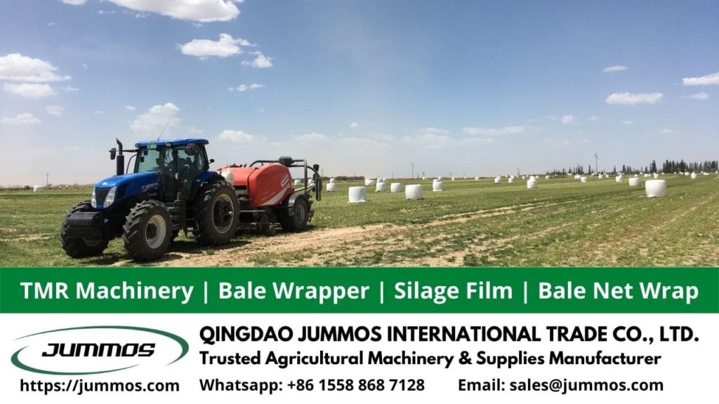 Silage Round Baler For The Perfect Wrapped Silage - Jummos