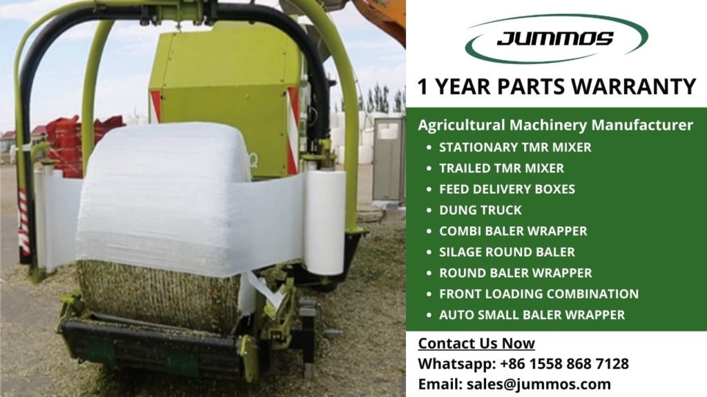 Agricultural Bale Wrapping Machine Technology - Jummos